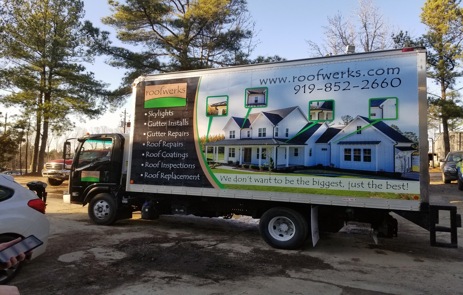 Revolutionize Your Roofing Business with Striking Vehicle Wraps ...