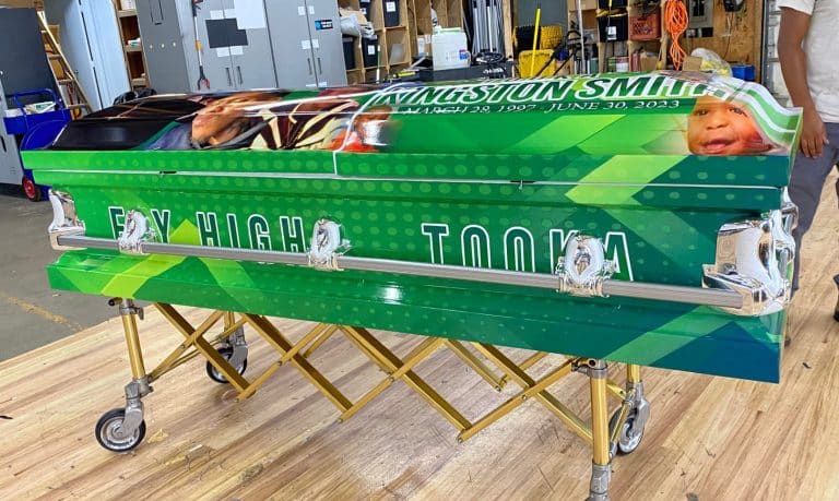 Casket Wraps - Capital Wraps