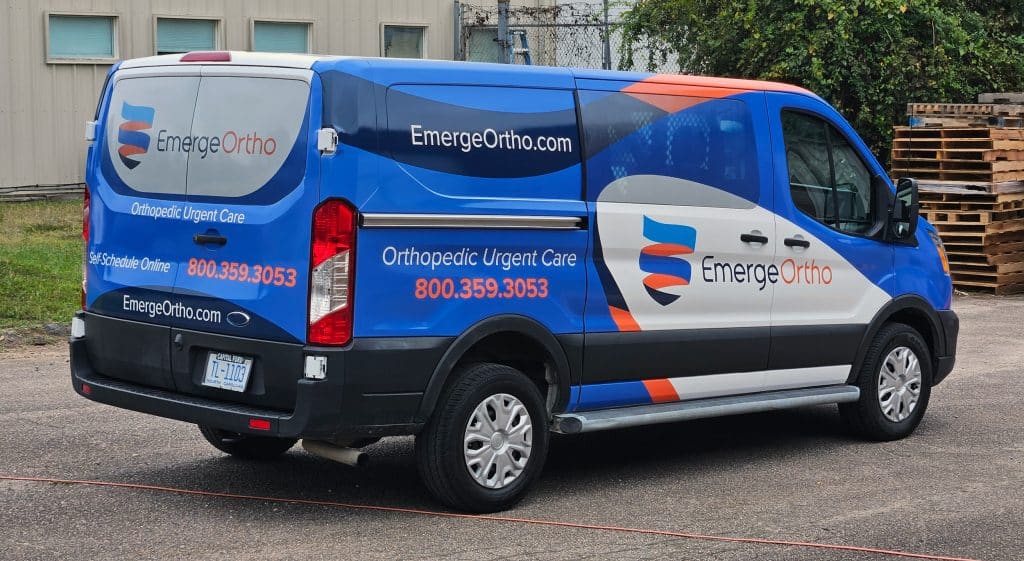 Healthcare Transit Wrap - Capital Wraps